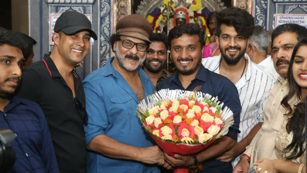 'ಅದ್ಧೂರಿ ಲವರ್' ಮುಹೂರ್ತ: ಕ್ರೇಜಿಸ್ಟಾರ್ ರವಿಚಂದ್ರನ್ ಸಾಥ್ | Ap Arjun Addhuri Lover Movie Starts ...