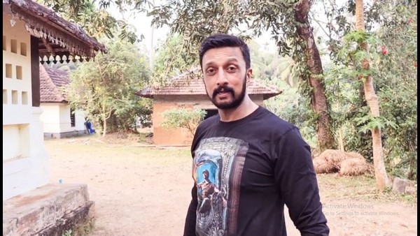 Sudeep Visits My Autograph Movie Shooting Location in Kerala ...