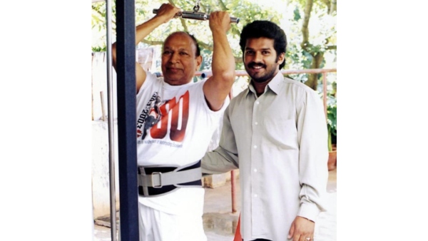 ಪಂಚೆ ಕಟ್ಟಿಕೊಂಡೆ ಜಿಮ್ ಮಾಡುತ್ತಿದ್ದರು ಡಾ ರಾಜ್! ಅಪ್ಪನ ಫೊಟೋ ...