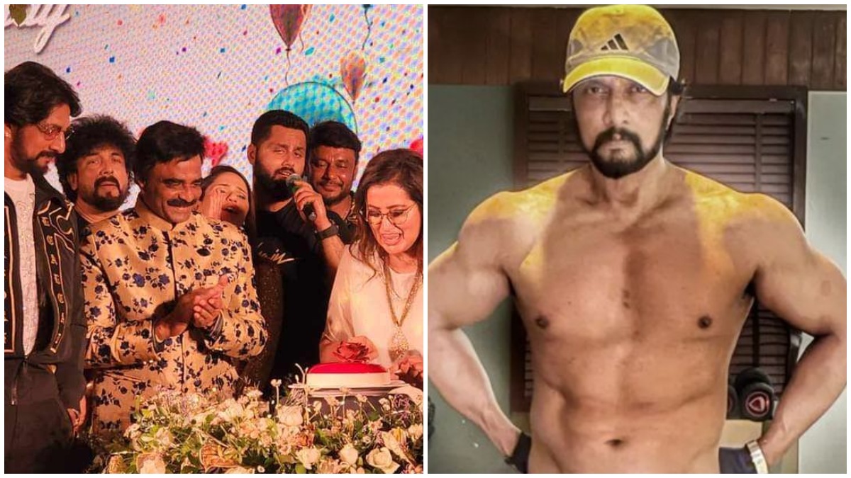 Sudeep: ರಾತ್ರಿ ಬರ್ತ್‌ಡೇ ಪಾರ್ಟಿ: ಬೆಳಗ್ಗೆ ಕಸರತ್ತು: ಸಿಕ್ಸ್‌ಪ್ಯಾಕ್ಸ್ ತೋರ್ಸಿ ...