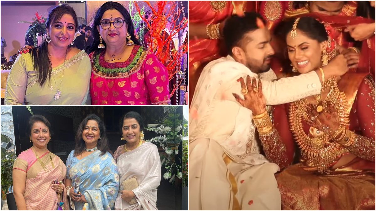 ಕಾಸರಗೋಡಿನ ಯುವಕನೊಂದಿಗೆ ಹಸೆಮಣೆ ಏರಿದ ಬೃಂದಾನವನ ನಟಿ: ರಾಧಾ ಪುತ್ರಿ ಮದ್ವೆಗೆ ...